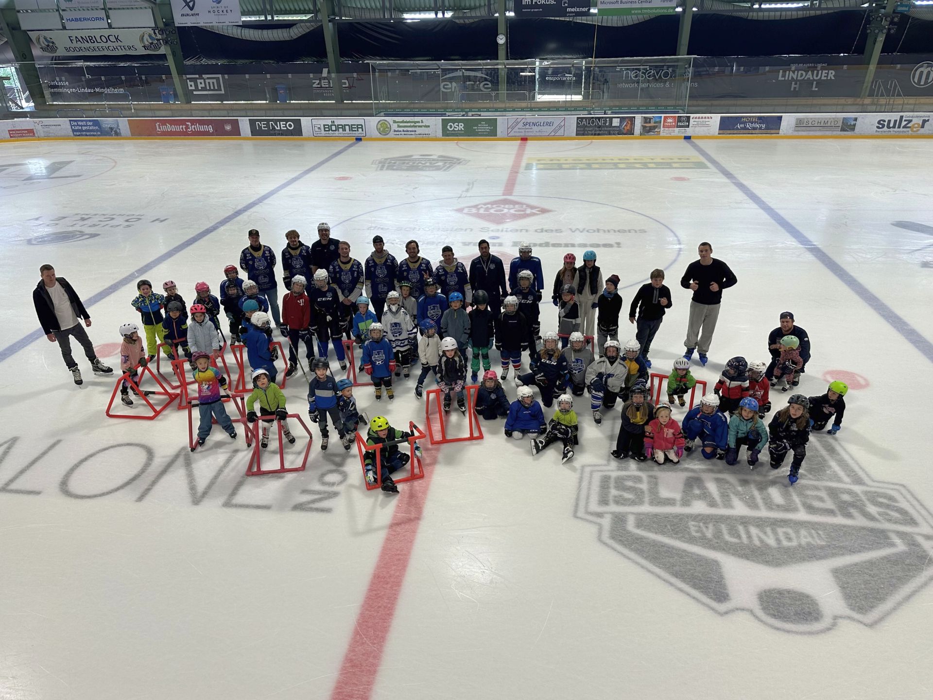 Kids-Day der Islanders ein voller Erfolg – EV Lindau | Young Islanders